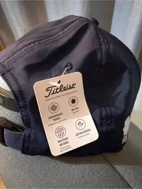 Titleist | Accessories | New Titleist Navy Performance Golf Cap With ...
